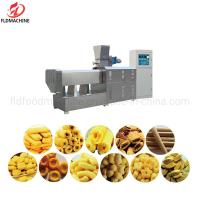 China Highly Rice Cracker Corn Snacks Making Machine Puffed Food Processing Line for Snacks for sale