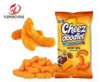 China Automatic Cheetos Puff Process Line Corn Flour Snack Making Machine with Siemens Motor for sale