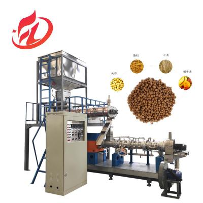 China Twin Screw Bulking Machine Wet Extruded Fish Feed Plant with 25 Working Days Delivery for sale