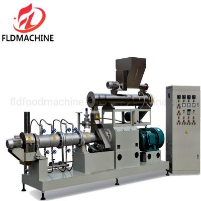 China Twin Screw Bulking Machine Wet Extruded Fish Feed Plant with 25 Working Days Delivery for sale