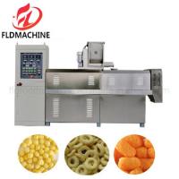 Quality Caramel Crispy Popcorn Corn Puffs Snacks Food Machine Corn Puffed Food Extruder for sale