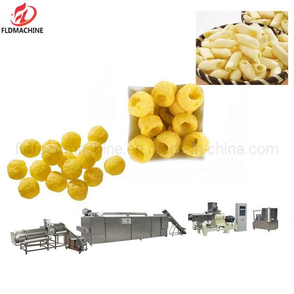 Quality SLG65-III Extruded Crispy Core Filling Pop Corn Puff Snack Processing Line for sale