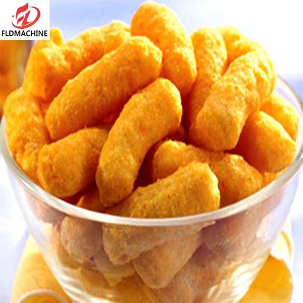 Quality SLG65-III Extruded Crispy Core Filling Pop Corn Puff Snack Processing Line for sale