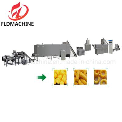 China Snack Production Line with Puffed Corn Stick Making Machine and Extrusion Technology for sale