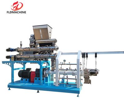 China High Capacity and Full Automatic Dog Food Making Machine with 220-440V Voltage Supply for sale