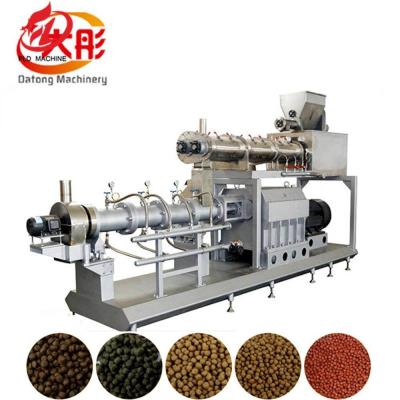 China Competitive 500kg/Hr Fish Feed Pellet Extruder Production Line for 500-600kg/H Output for sale