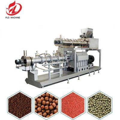 China 1-12mm Floating Fish Feed Making Machine for Corn Wheat Starch Meat Raw Material for sale