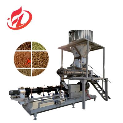 China Feed Wet Production Line Fish Food Machine Extruder Production Line for sale