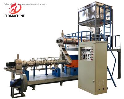China Automatic Floating Fish Feed Mill Pellet Extruder Machine for Small Fish Meal Plant for sale