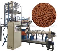 China Twin Screw Bulking Machine Floating Fish Feed Extrusion Machine for Aquatic Sinking Fish for sale