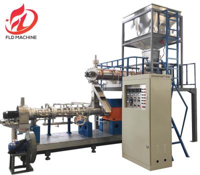 China SLG 90 Technology Floating Fish Feed Food Production Line with Capacity 1000-1500kg/H for sale