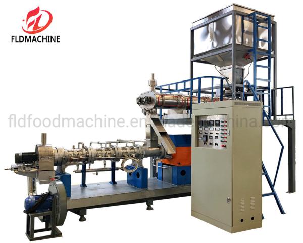 Quality 250-300kg/H Wet Expansion Fish Food Machine with Pellet and Omron Electric Parts for sale