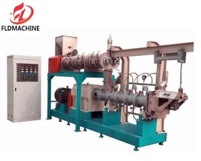 China Twin Screw Fish Feed Food Machine Extruder1000kg/H for sale