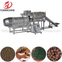China Screw Granulator Type Tilapia Fish Feed Pellets Making Machine Food Pellets Maker for sale