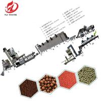China Advanced Technology Animal Poultry Fish Feed Processing Machines for Corn Wheat Starch Meat for sale