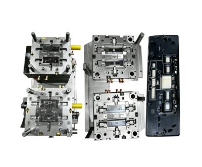 China Custom 311D Bezel NR Plastic Injection Mold - Automotive Interior High Gloss Front Bezel Tooling for sale