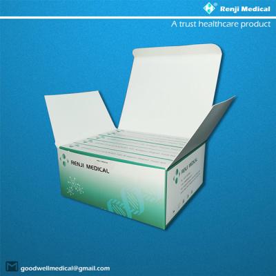 China SGS Snelle COVID 19 Testende Uitrusting, SARS-CoV-2 Antigeen Snelle Test Kit Colloidal Gold Te koop