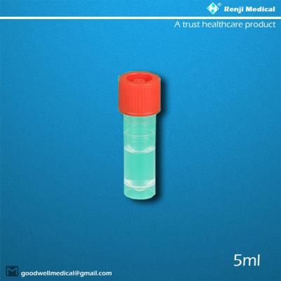 China Renji Saliva Collection Kit, tubo médio 3ml 10ml do transporte viral médico à venda