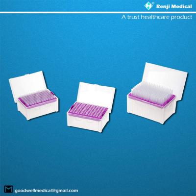 Cina Certificazione materiale del CE di Renji Sterile Pipette Tips Polypropylene in vendita