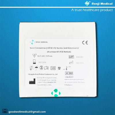 Cina 50 prove/corredo nucleico prova acida del corredo, certificazione del CE del corredo di rilevazione del coronavirus in vendita