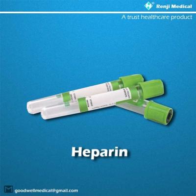 Cina fiale dei tubi della raccolta del campione di sangue 9ml per adulto/pediatrico in vendita