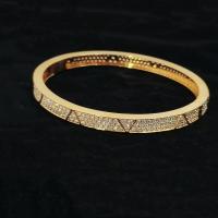 Quality Women's Classic Geometric Triangle Band with Micro Paved Diamond 10K 14K 18K for sale