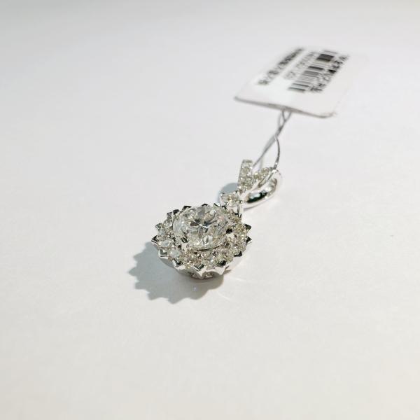 Quality Handmade Luxury 18K Gold Diamond Pendant Necklace New Style Fashion Jewelry for for sale