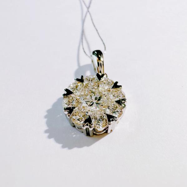 Quality 18K Gold Luxury Pendant Necklace Handmade Fashion Jewelry New Design Women for sale
