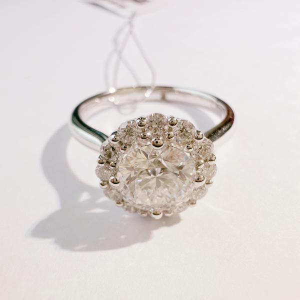 Quality Fortune 18K Gold Customized Fine Jewelry IGI GIA Lab Grown Diamond Engagement for sale