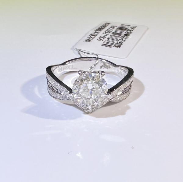 Quality Crown 18K Gold Customized Fine Jewelry IGI GIA Lab Grown Diamond Ring for Women Engagement Wedding Banquet for sale