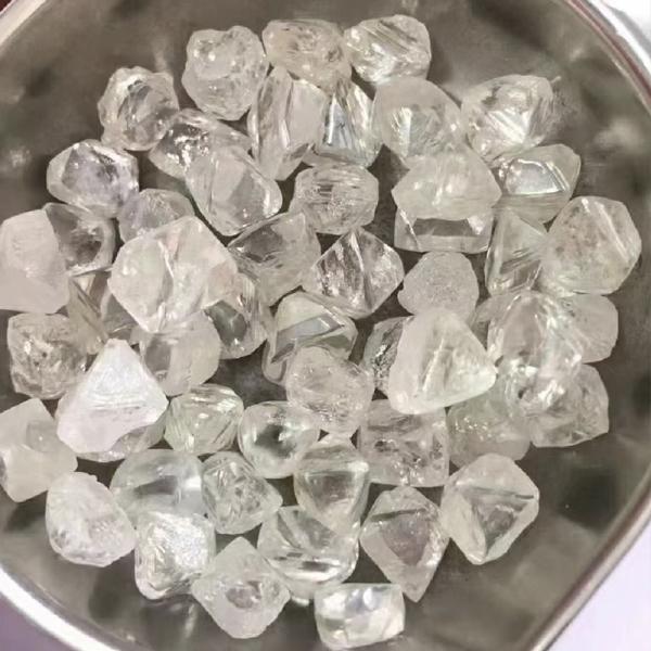 Quality 1-5 Carat Rough Stone HPHT Lab Grown Man Made Diamonds White DEF CVD Loose Lab for sale