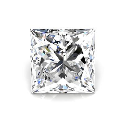 China Princess Cut Lab Grown Diamonds 0.5-2.5carat HPHT CVD Certified VVS1 Clarity VS2 Certified IGI Certified D E F G H Color 3EX for sale
