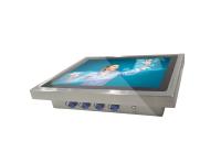 China Fanless Rugged Panel PC 15 inch Fully Sealed Touch Computer for sale