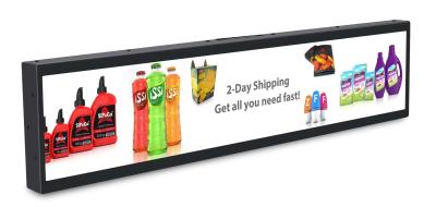 China TFT 28.5'' Stretched Bar LCD Display Industrial Touch Screen Monitor for sale