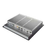 China 15'' Embedded LCD Rugged HD All In One Fanless Resistive Panel Pc Touchscreen J1900 for sale