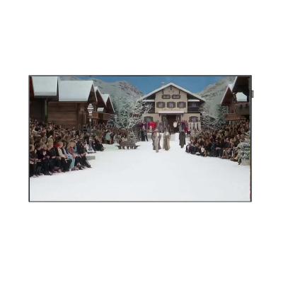 中国 55インチ4K超スリム液晶ディスプレイ TNIパネル IP65 屋外防天メディアプレーヤー デジタルサイン 販売のため