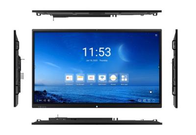 China Industrial 65inch IR Touch Screen AiO PC Monitor With X86 System Android OS For Exhibition for sale