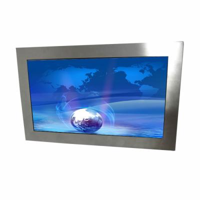 China High Precision Rugged Panel PC 9~36VDC Power Fanless Die Cast Aluminum Housing for sale