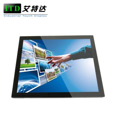 China Flat Panel Industrial Grade Touch Screen Monitor 17“ Capacitive HMI Interface Durable for sale