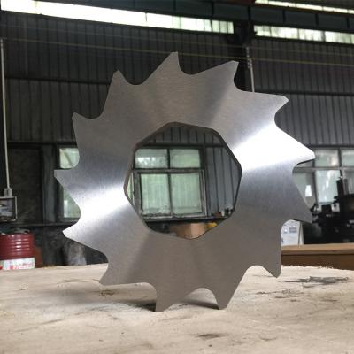 Cina Scrap alloy metal Double shaft shredder blade resistente all'usura in vendita