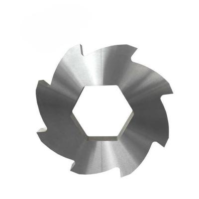 Cina Scavatrice di piastre laminate a caldo Lame della macchina Fly Knife Pneumatico Scavatrice di gomme Lame in vendita