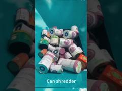 Iron / Steel Small Double Shaft Shredder Hard Drives Recycling Industrial Shredder Machine