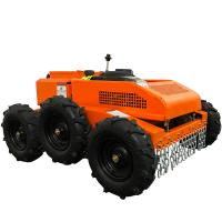 China Multifunctional Wireless Remote Control Lawn Mower Rc Robotic Mower grass for sale