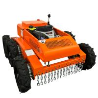 China Multifunctional Wireless Remote Control Lawn Mower Rc Robotic Mower grass for sale