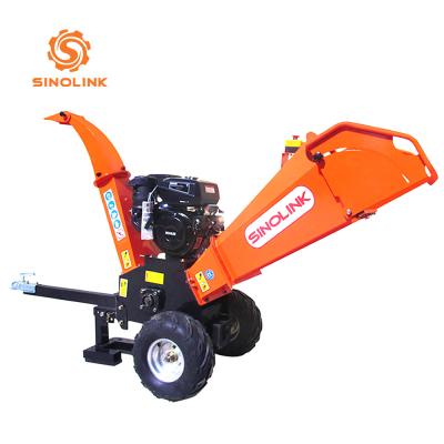 China 120mm Tree Wood Chipper Machines For Log Shredder Sinolink for sale