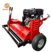 China 48 In Utv Front Mount Flail Mower For Tractor 15hp Petrol Engine for sale