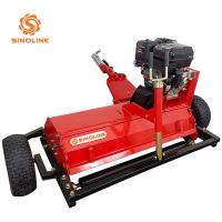 China 3 Ft  Pull Behind Flail Mower For Atv 15hp Petrol Engine Remote Control for sale