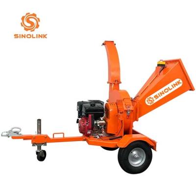 China 14Hp Kohler ATV Wood Chipper Gas Powered Shredder Machine for sale