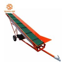 China Portable Mobile Conveyor Belt System For Loading After Splitting 3M Height for sale