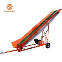 China Portable Mobile Conveyor Belt System For Loading After Splitting 3M Height for sale